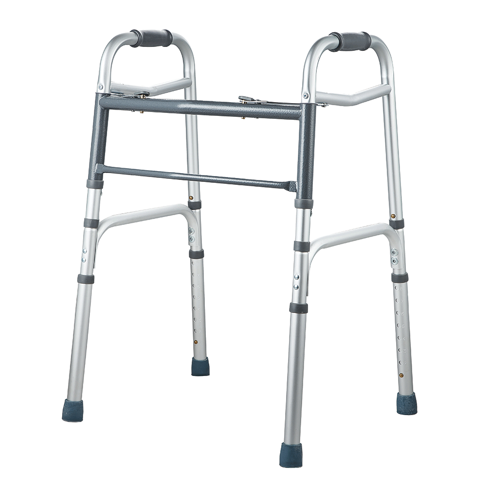 Deluxe Folding Walker - 4′ 9″ – 6′ 2″ – Bettacare Mobility | Walking ...