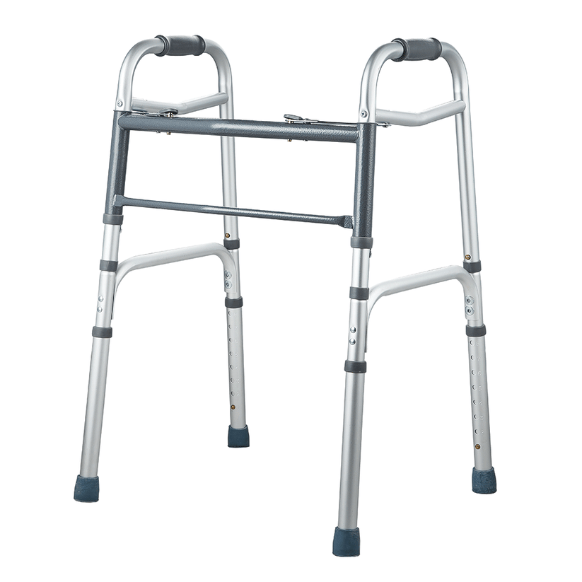 Deluxe Folding Walker - 4′ 9″ – 6′ 2″ – Bettacare Mobility | Walking ...